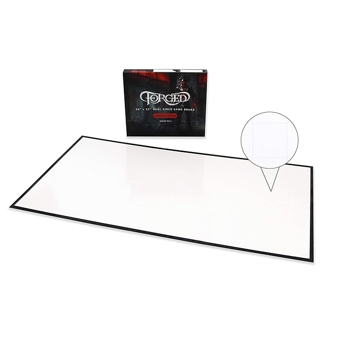 Buy Forged Dice Co. Dry Erase Battle Board with Grid and Hex Map ...