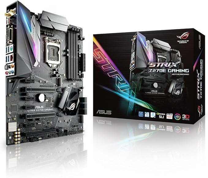 Amazon.com: ASUS ROG STRIX Z270E GAMING LGA1151 DDR4 DP HDMI DVI M.2 ...