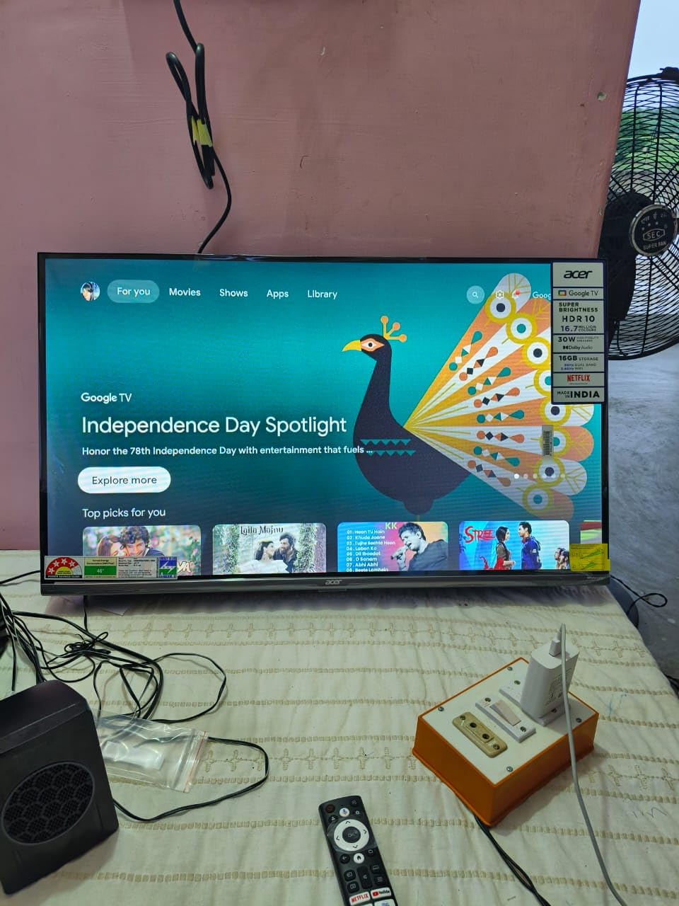 Acer 80 cm (32 inches) Advanced I Series HD Ready Smart LED Google TV ...