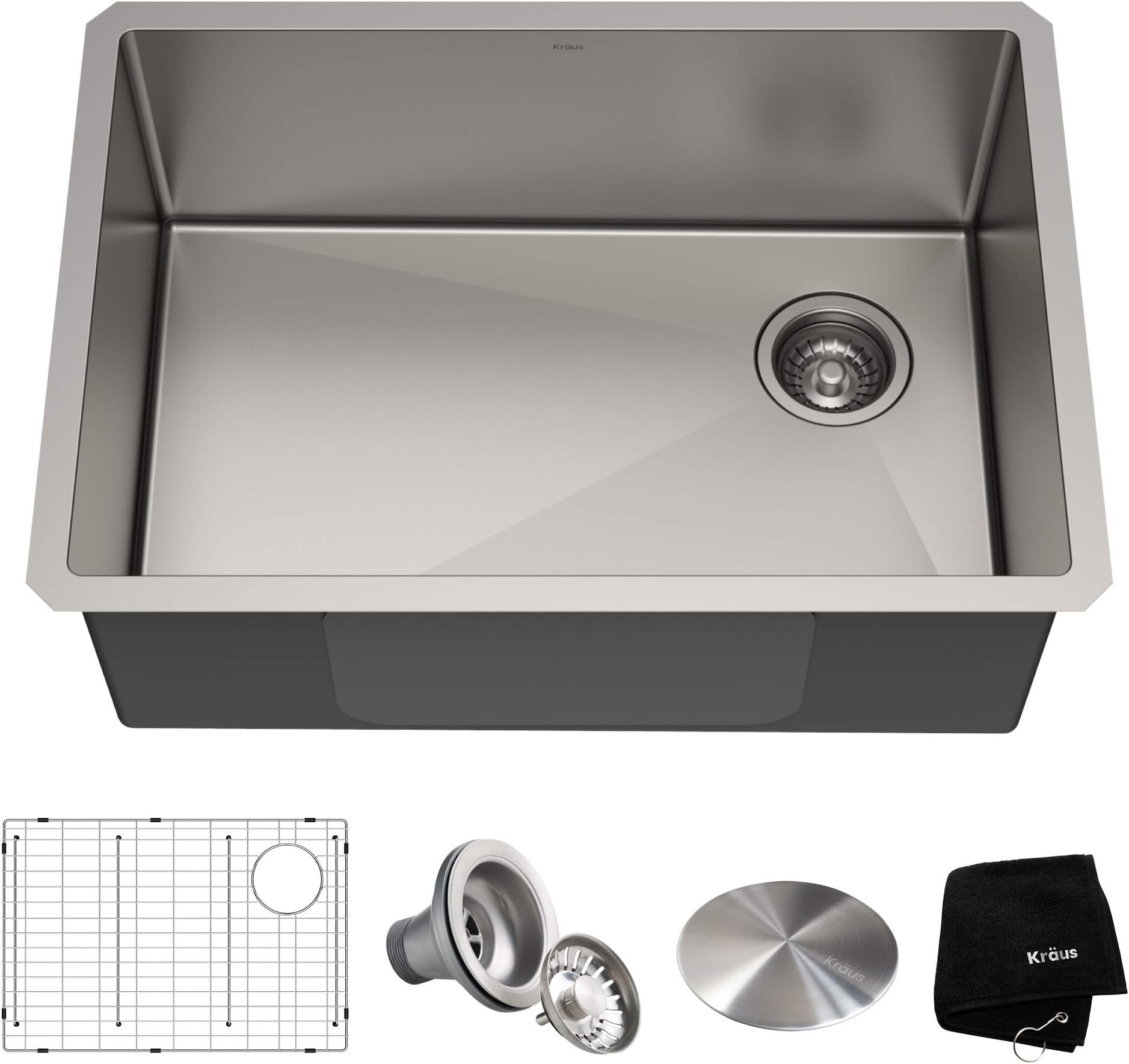 Moen Prep 16-Gauge Stainless Steel Undermount 32" x 20" Single Bowl ...