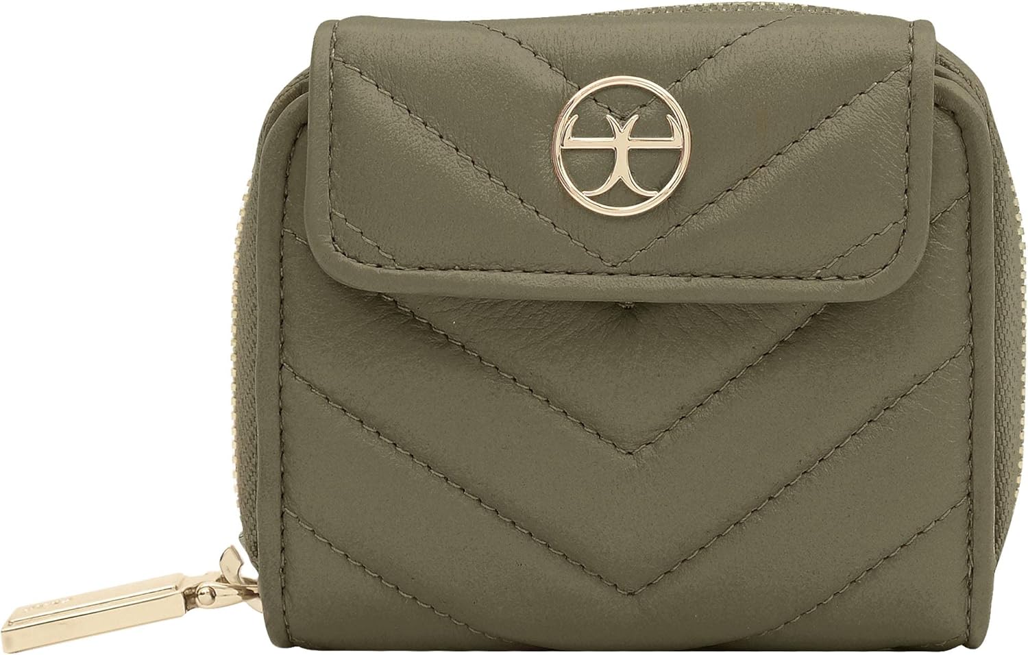 Amazon.com: eské Medina - Tri-Fold Mini Wallet - Genuine Quilted ...