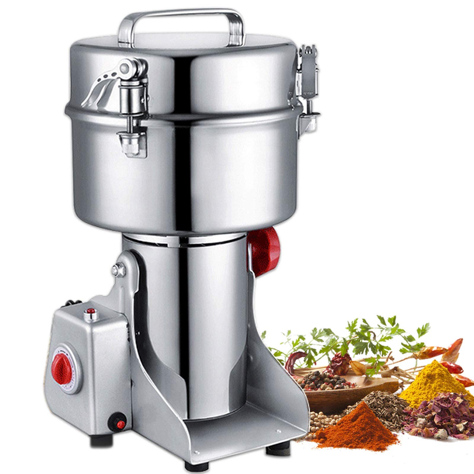 Buy Grain Grinder 3000W Electric Grain Mill Grinder 32000RPM Cereal ...