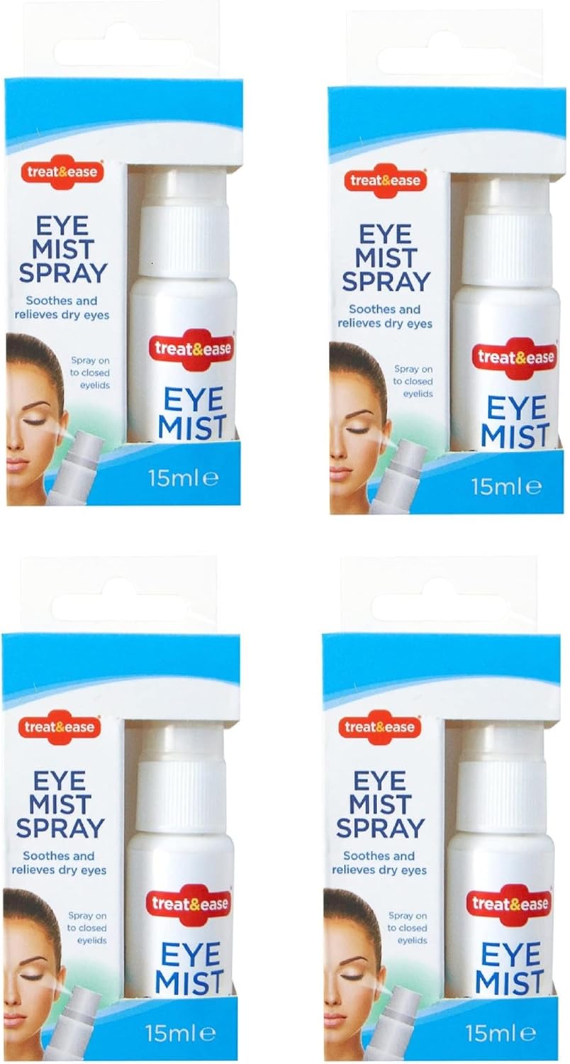 Eye Mist Eyelid Spray for Refreshing Dry Tired Irritated Itch Sore Eyes ...