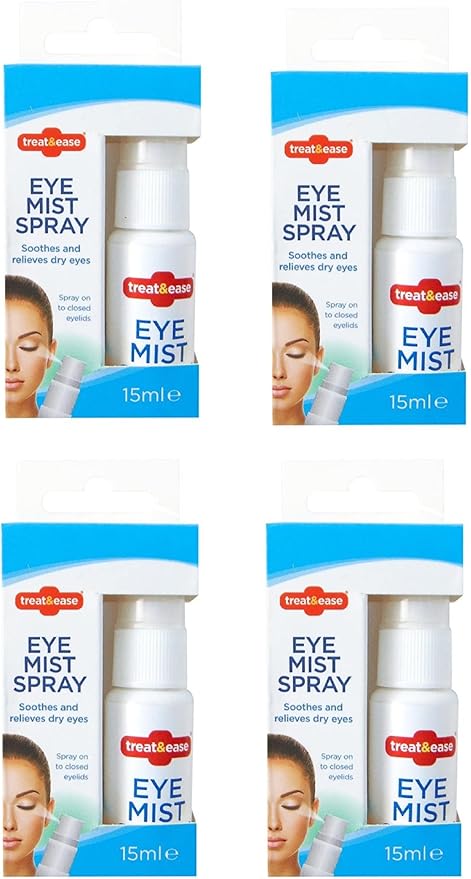 Eye Mist Eyelid Spray for Refreshing Dry Tired Irritated Itch Sore Eyes ...