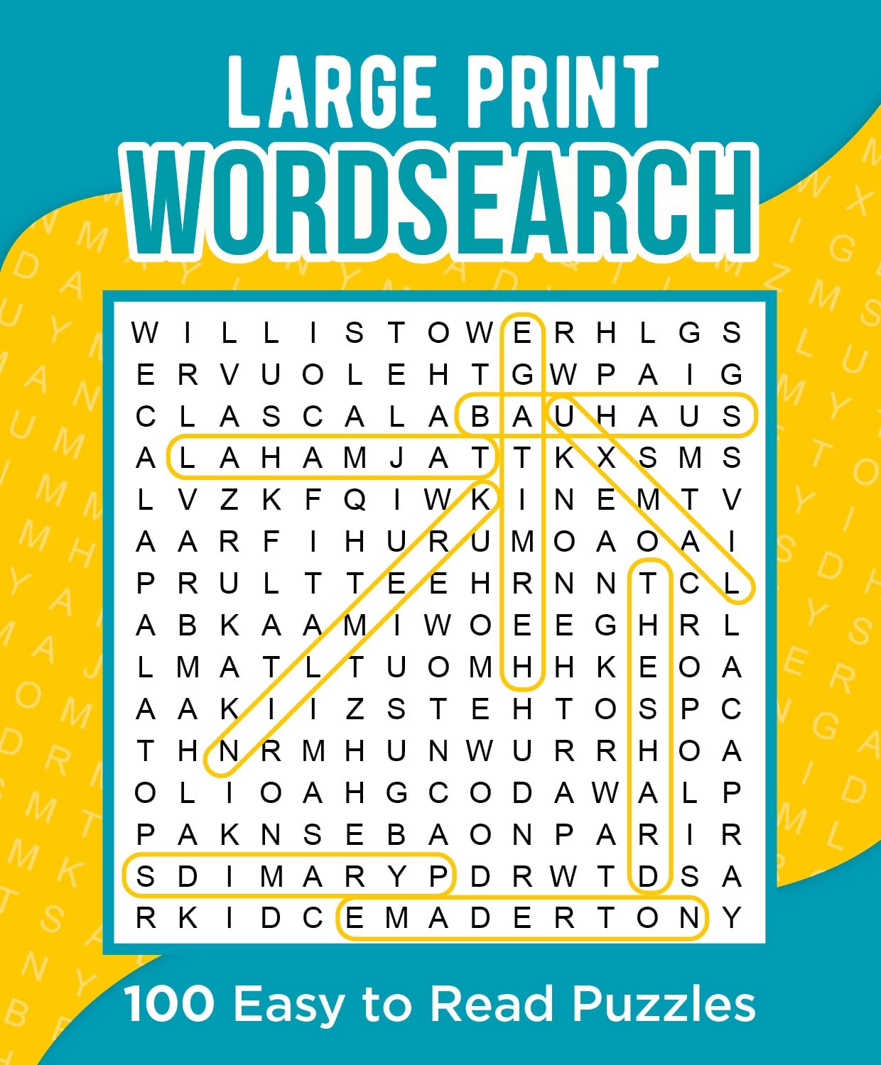 Large Print Wordsearch: Easy to Read Puzzles: Amazon.co.uk: Saunders ...