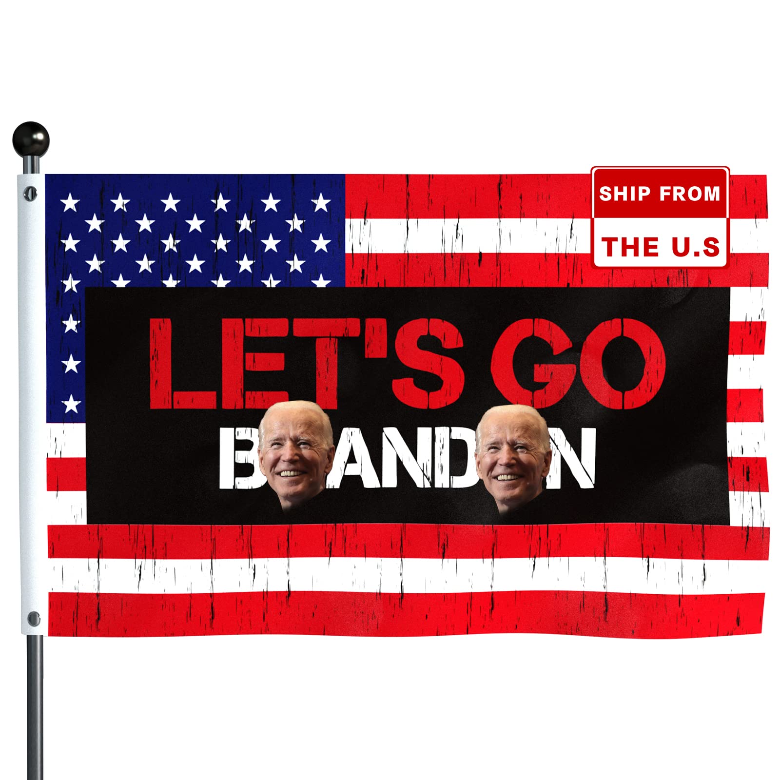 Lets Go Flag 3*5 Ft Heavyweight 190D Quality Polyester Indoor Outdoor ...