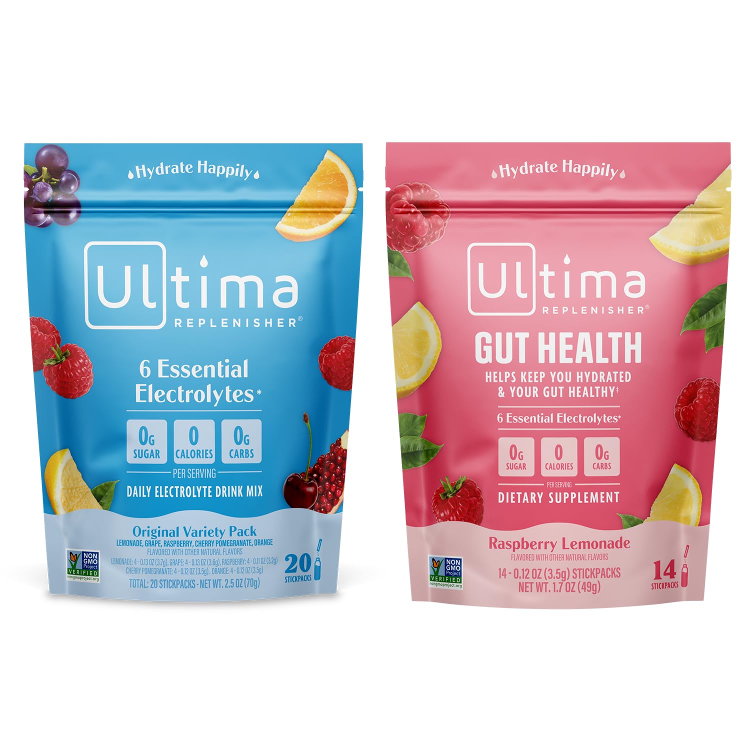 Amazon.com: Ultima Replenisher Electrolyte Powder Drink Mix Bundle ...
