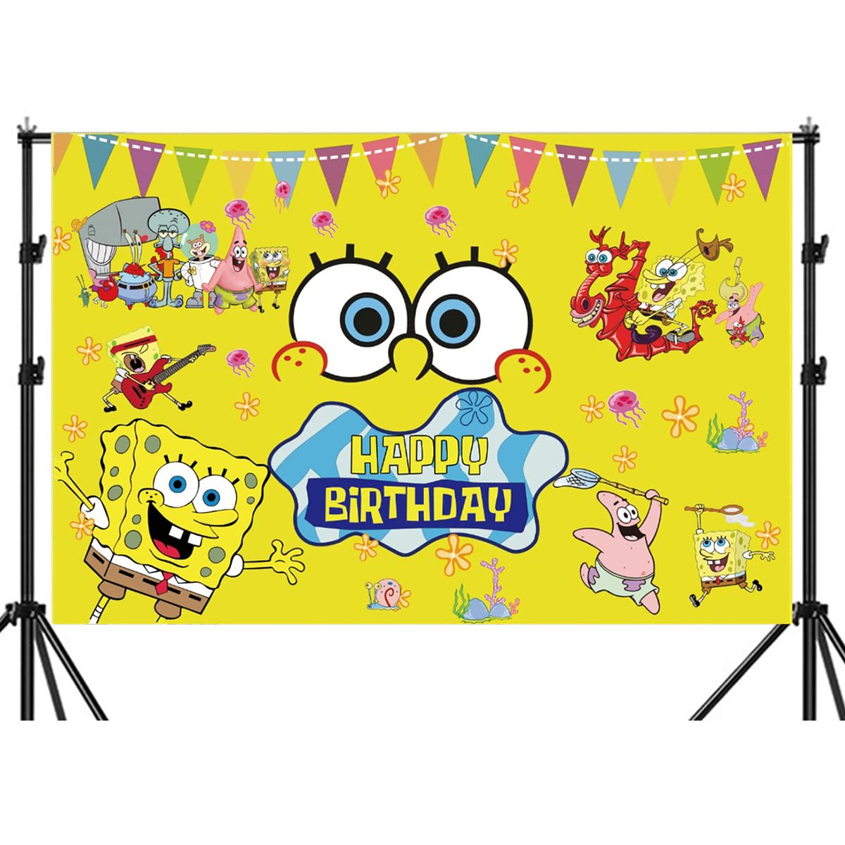 Spongebob Birthday Background Spongebob Photo Background Party ...