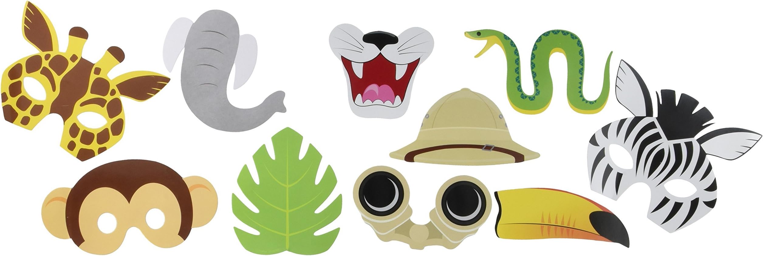 Amazon.com: Creative Converting Assorted Photo Booth Dragons Party ...