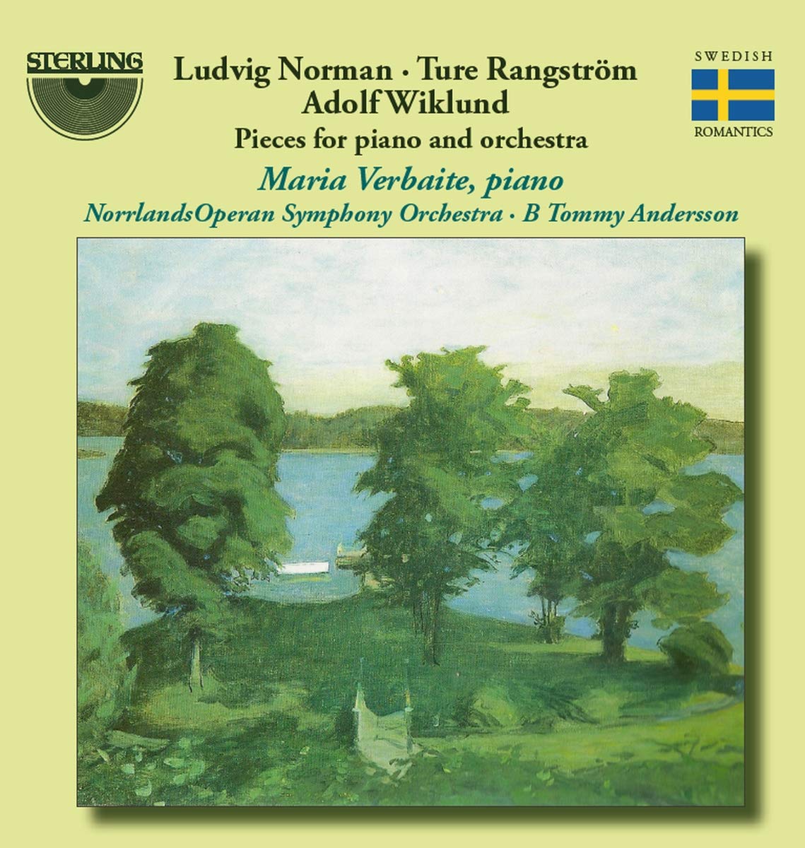 Norman, Rangström, Wiklund : Concertos pour piano. Verbaite, Andersson ...