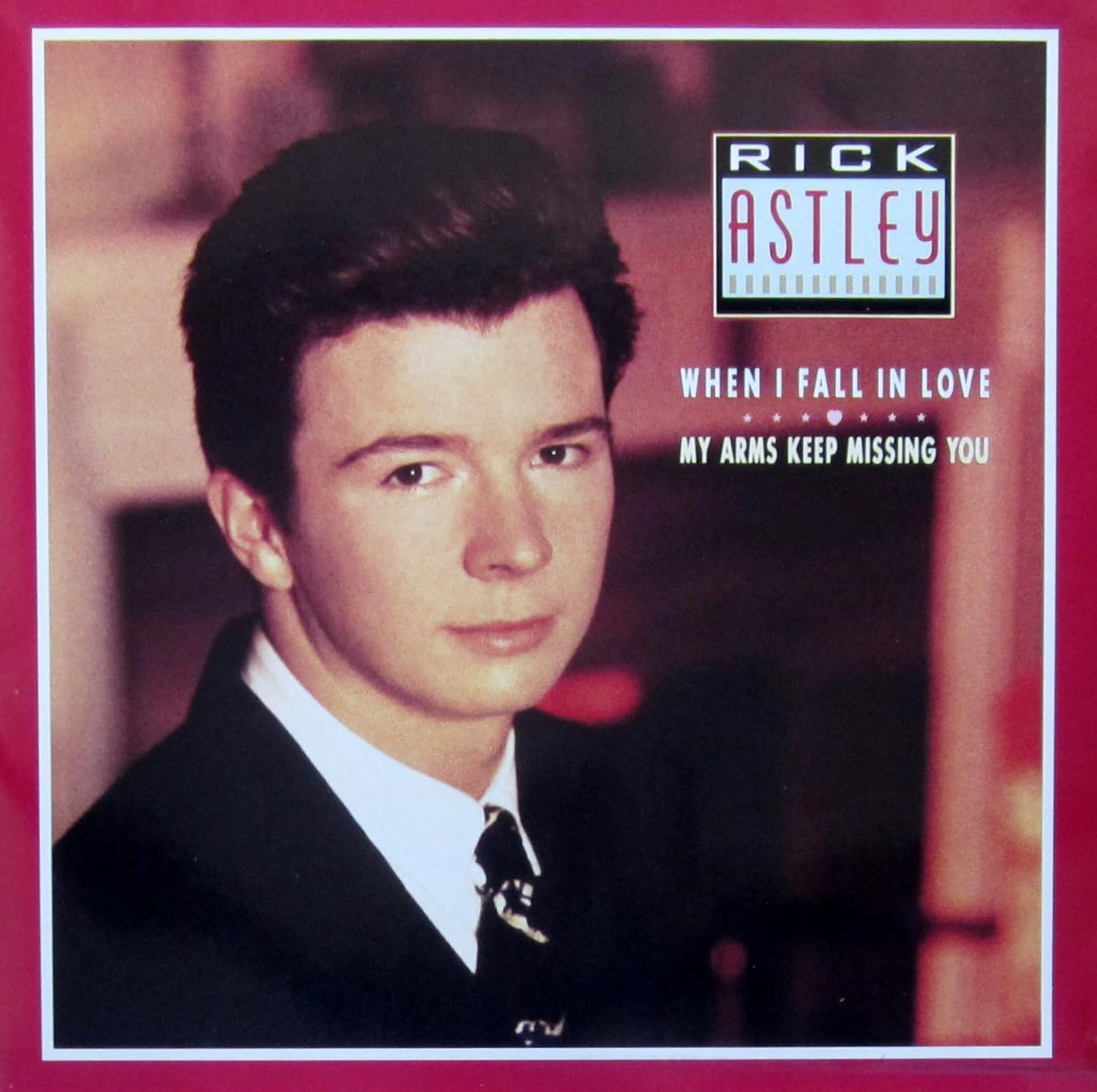 When I Fall In Love by RICK ASTLEY, WHEN I FALL IN LOVE, 12 inch vinyl ...