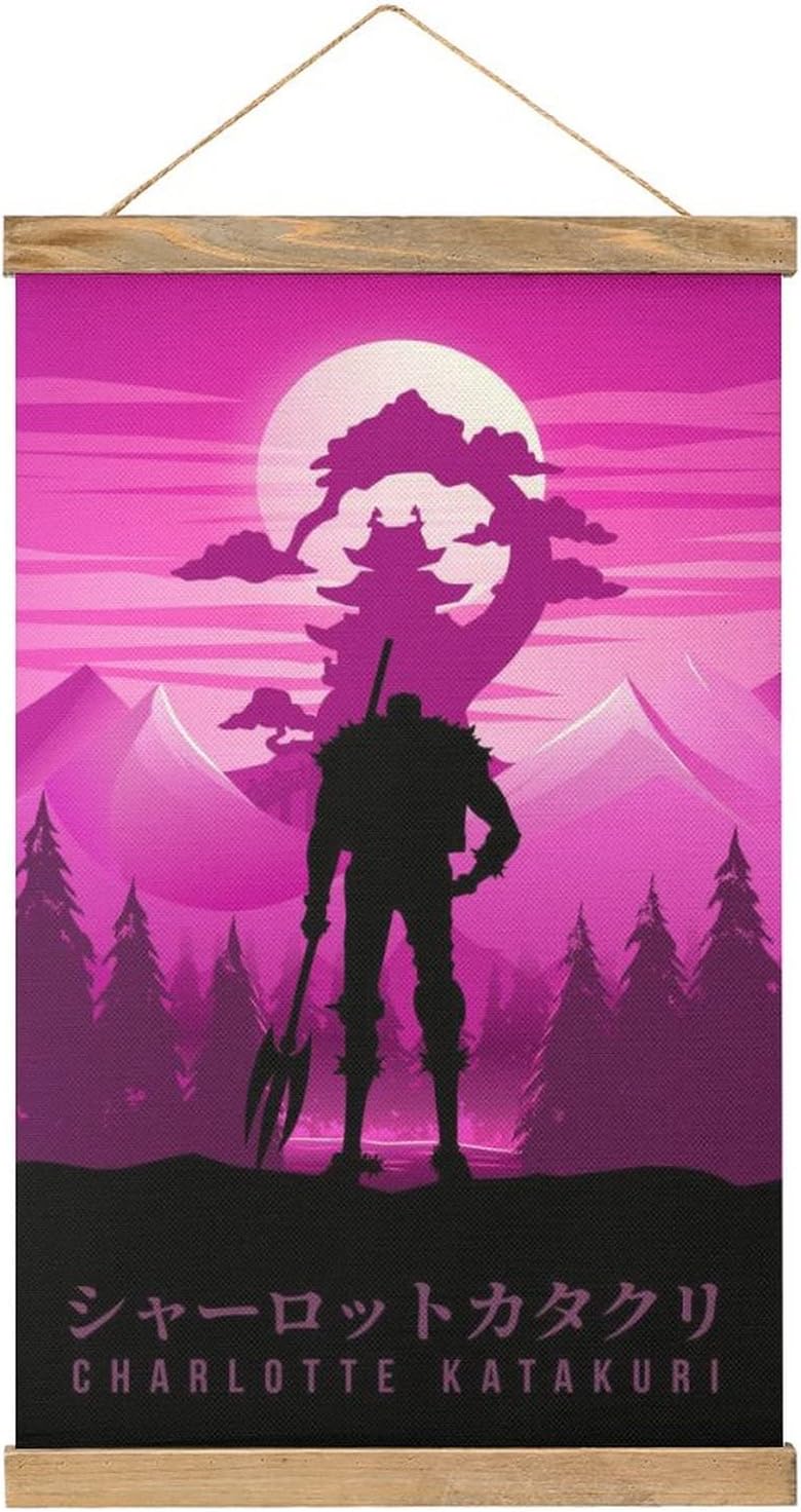 BAWUTZ Katakuri Anime Scroll Poster Wall Fabric Decor Hanging Paintings ...