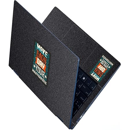 Dzazner HD Printed Full Body Laptop Skin Sticker Vinyl Fits Size Upto ...