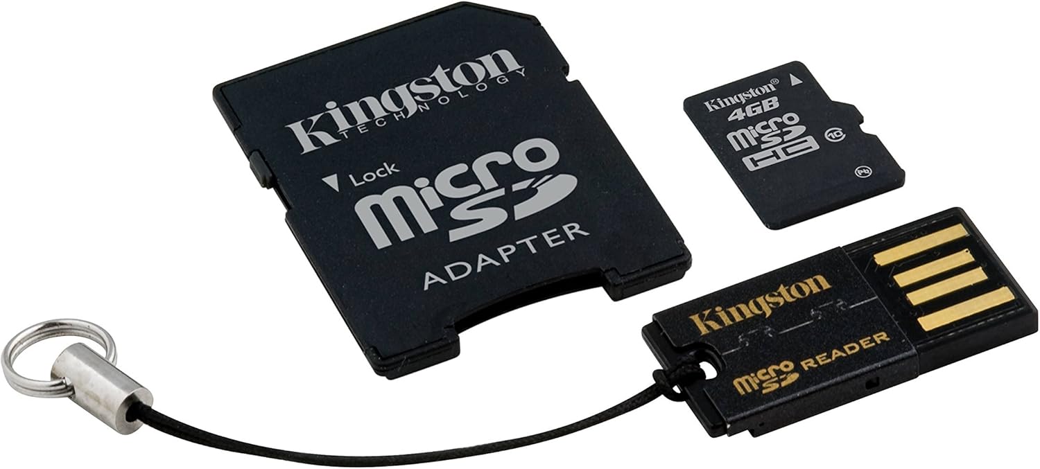 Kingston Digital Multi Kit Mobility Kit 4 Gb Flash Memory Card With