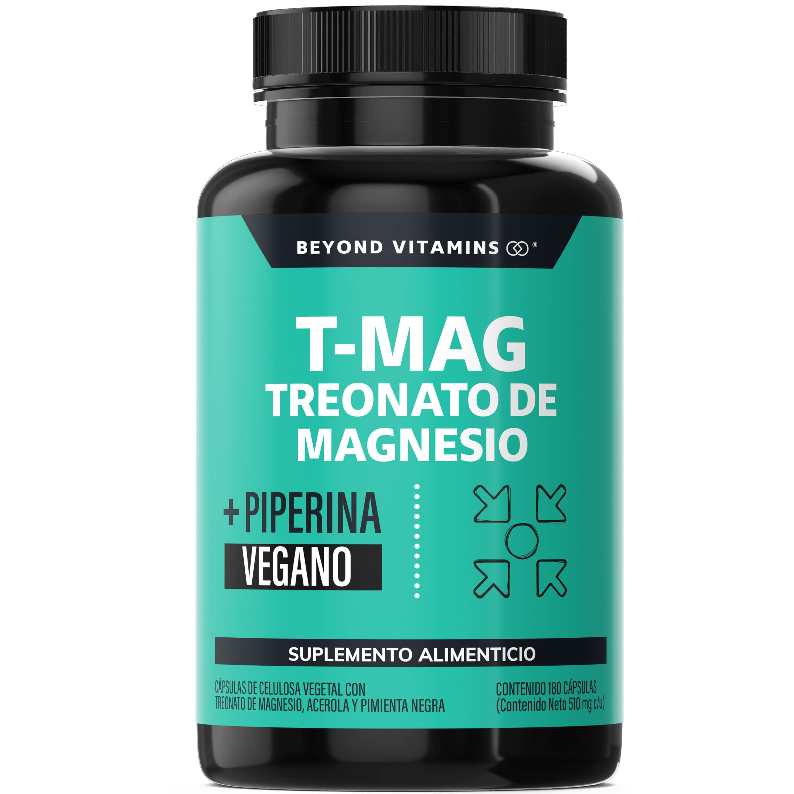 T-MAG L-Treonato Magnesio | Magnesio y Acerola | Alta absorción con ...