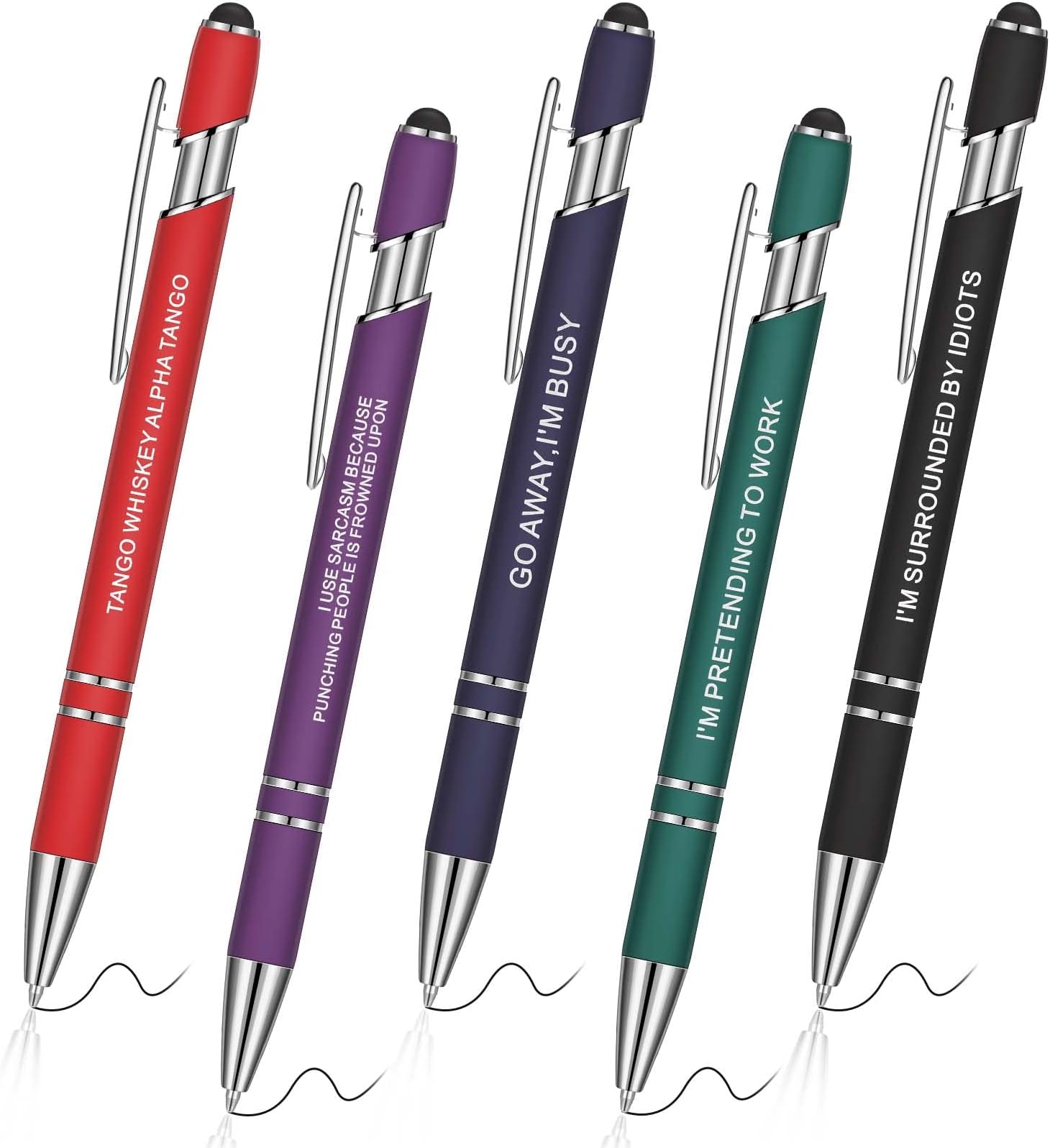 Filthy Sentiments Pack of Pens - Funny Gift For Her - Birthday Gift For ...