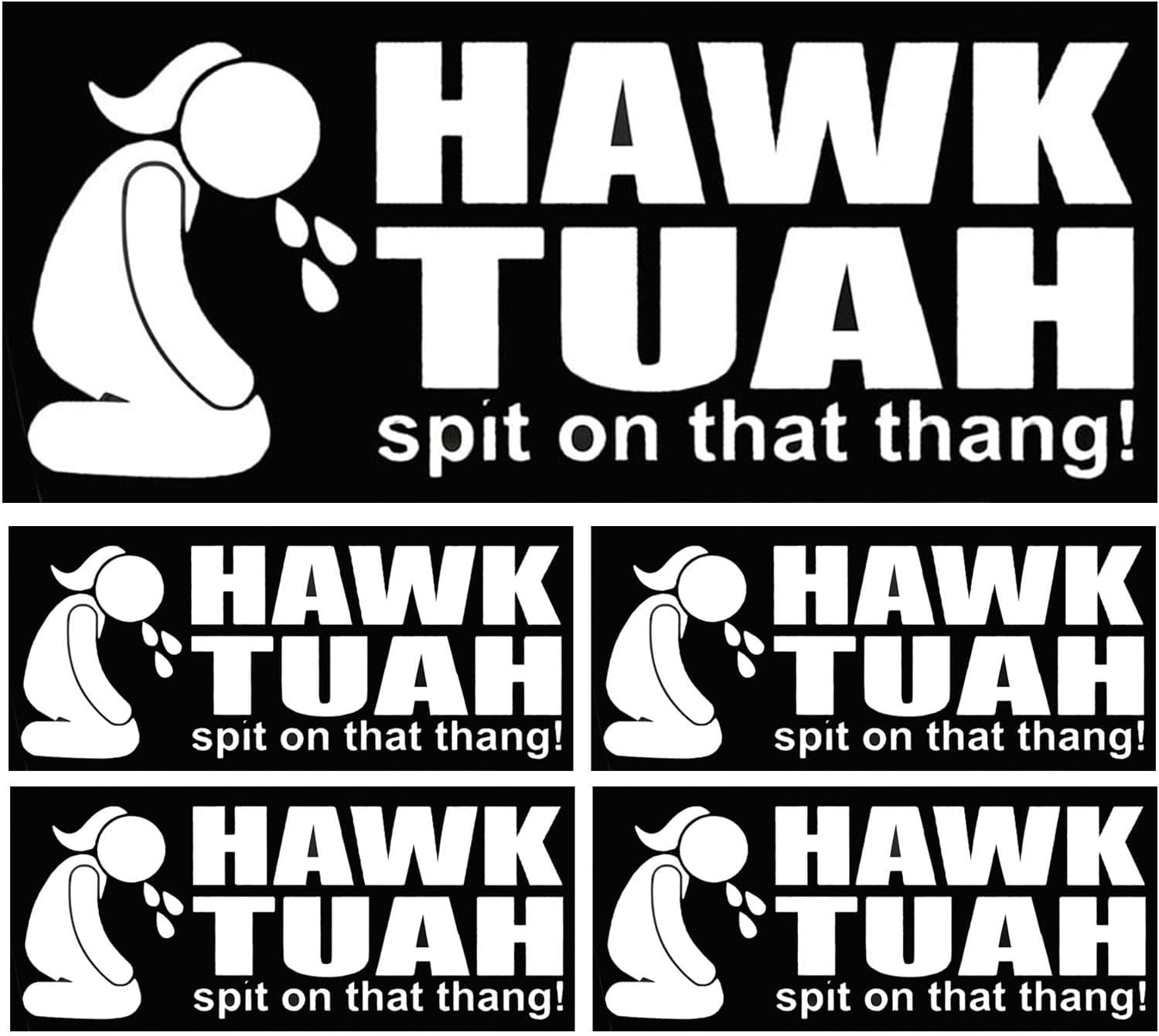 Hawk Tuah Aufkleber | 2024 Hawk Tuah Sticker Spit That Thang Decal | 5 ...