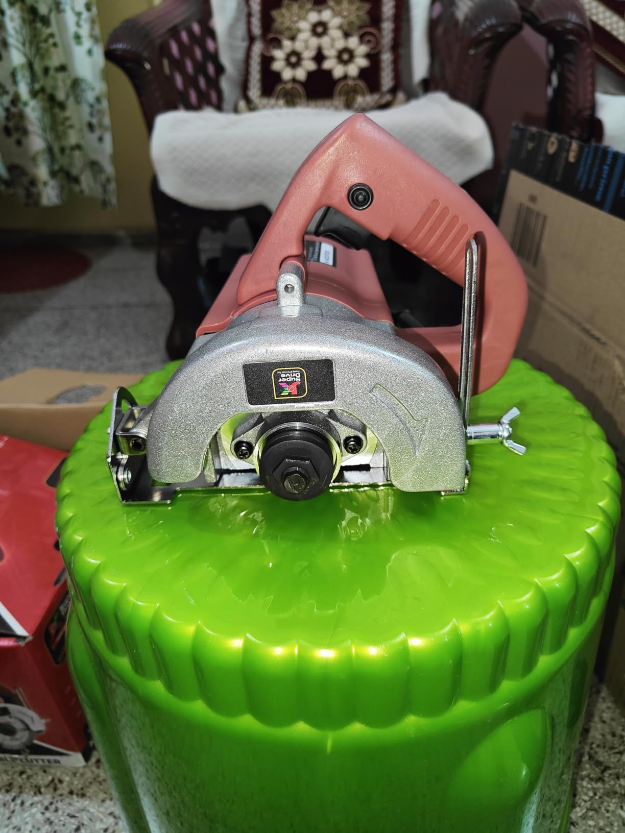 JK Super Drive Marble Cutter 5Inch, 1300W, 11000 RPM, Single Phase ...