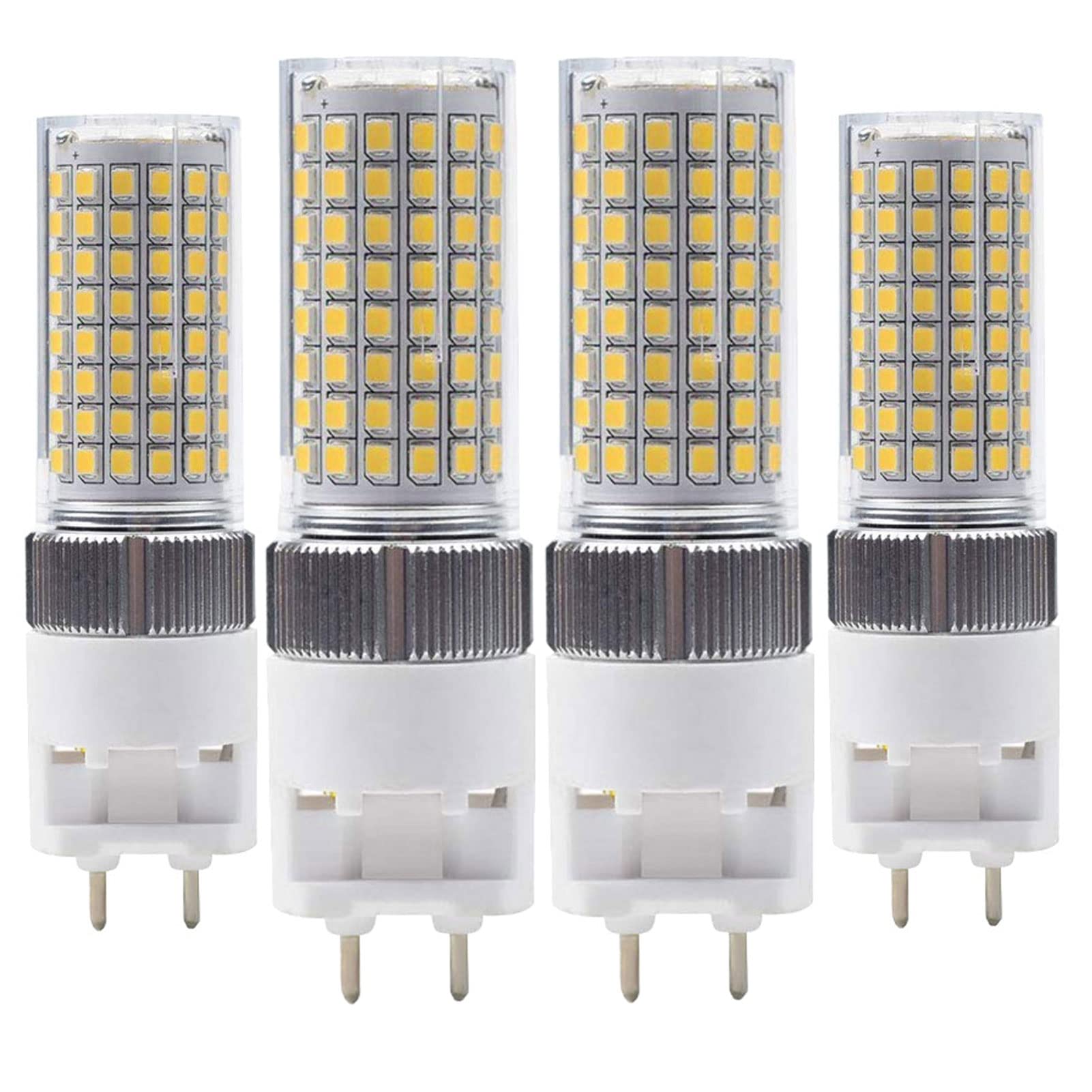 Edearkar 4-Pack 16W G12 LED Light Bulb (160W G12 Halogen Replacement ...