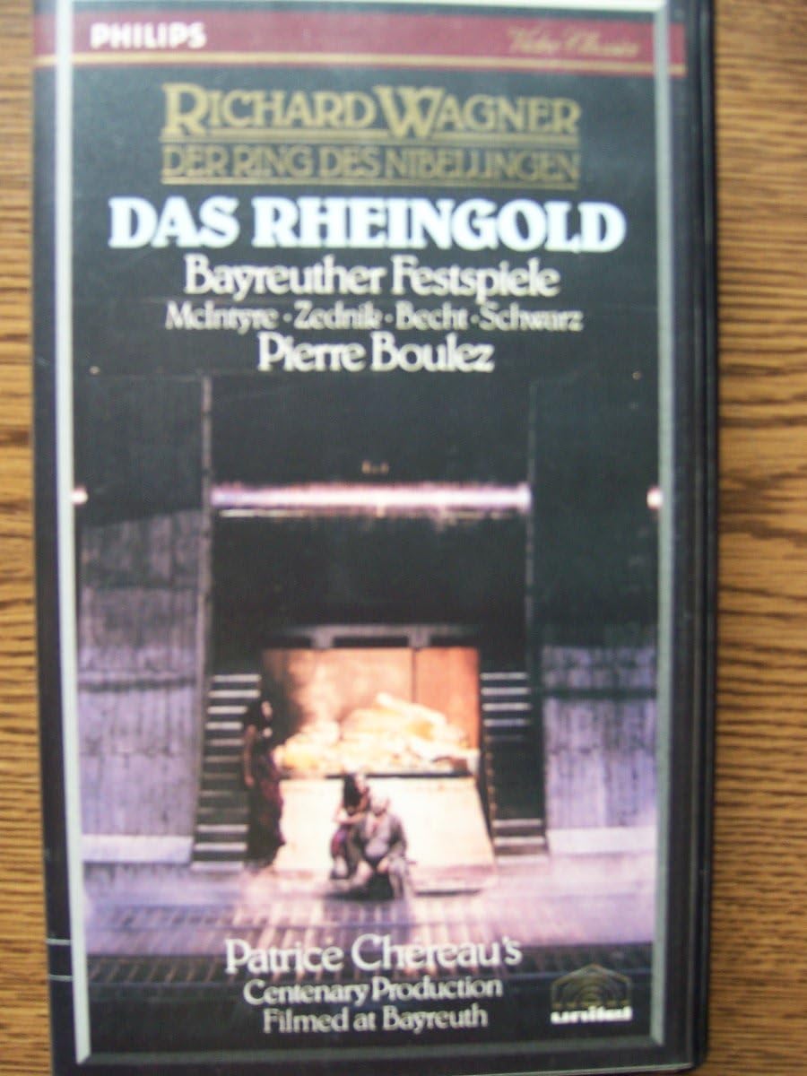 Amazon.co.jp: Rheingold-Complete Opera [VHS] : Wagner, R.: DVD
