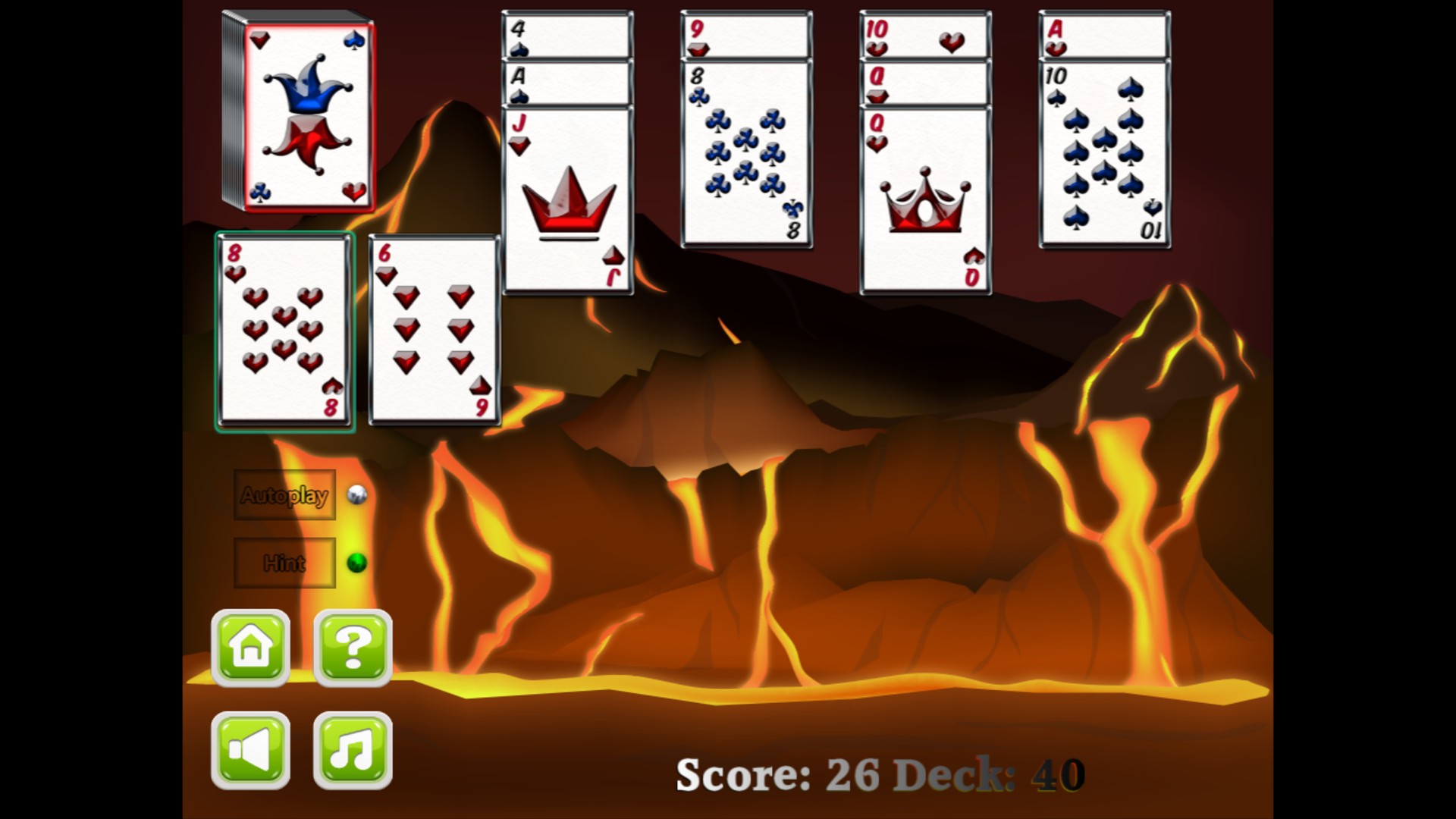 Aces Up Solitaire card game - App on Amazon Appstore