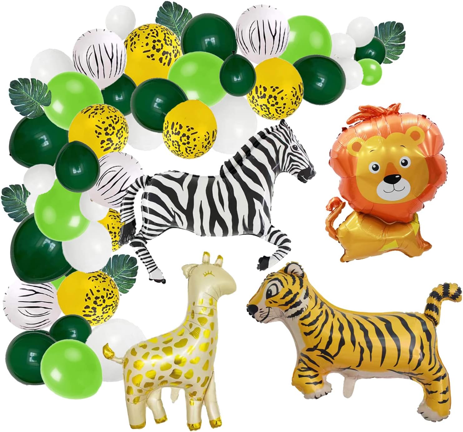 Amazon.com: Jungle Safari Theme Party Decorations, Jungle Baby Shower ...