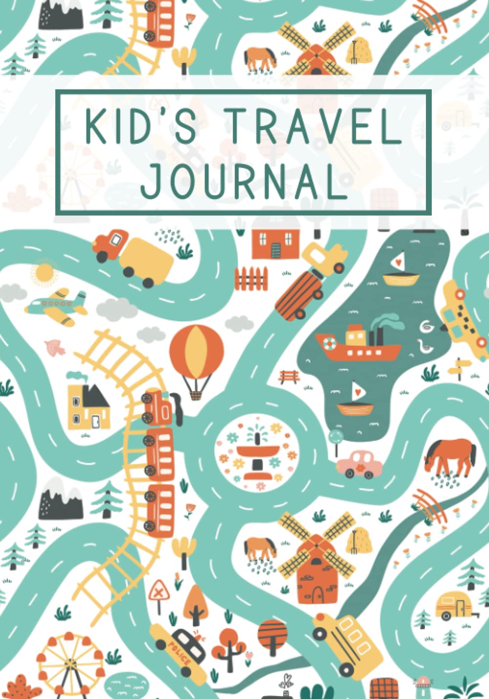 Kid's Travel Journal: A Traveling Journal for Kids with Prompts to ...