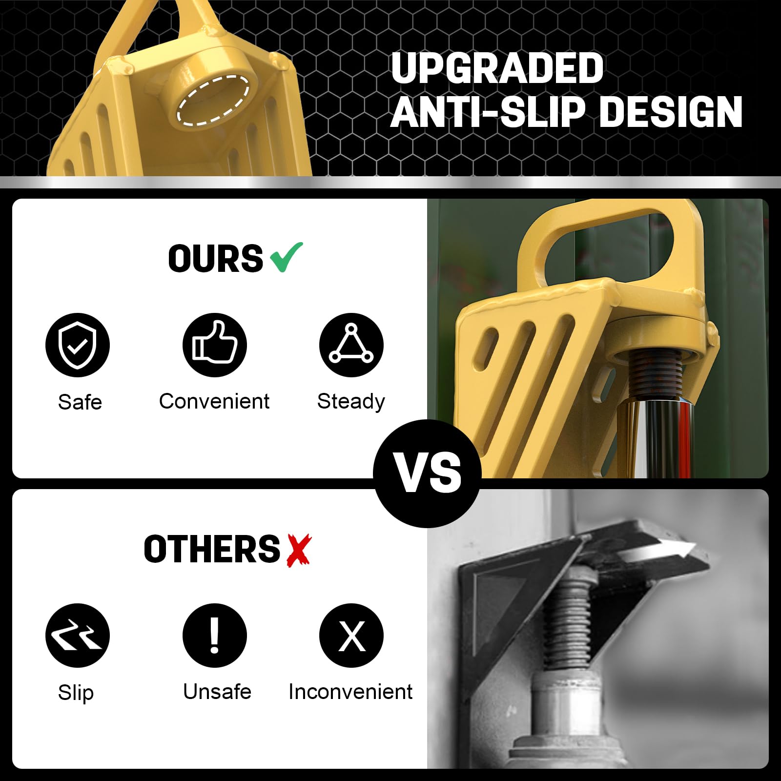 Snapklik.com : 2024 Upgraded Shipping Container Jack Lug, Shipping ...