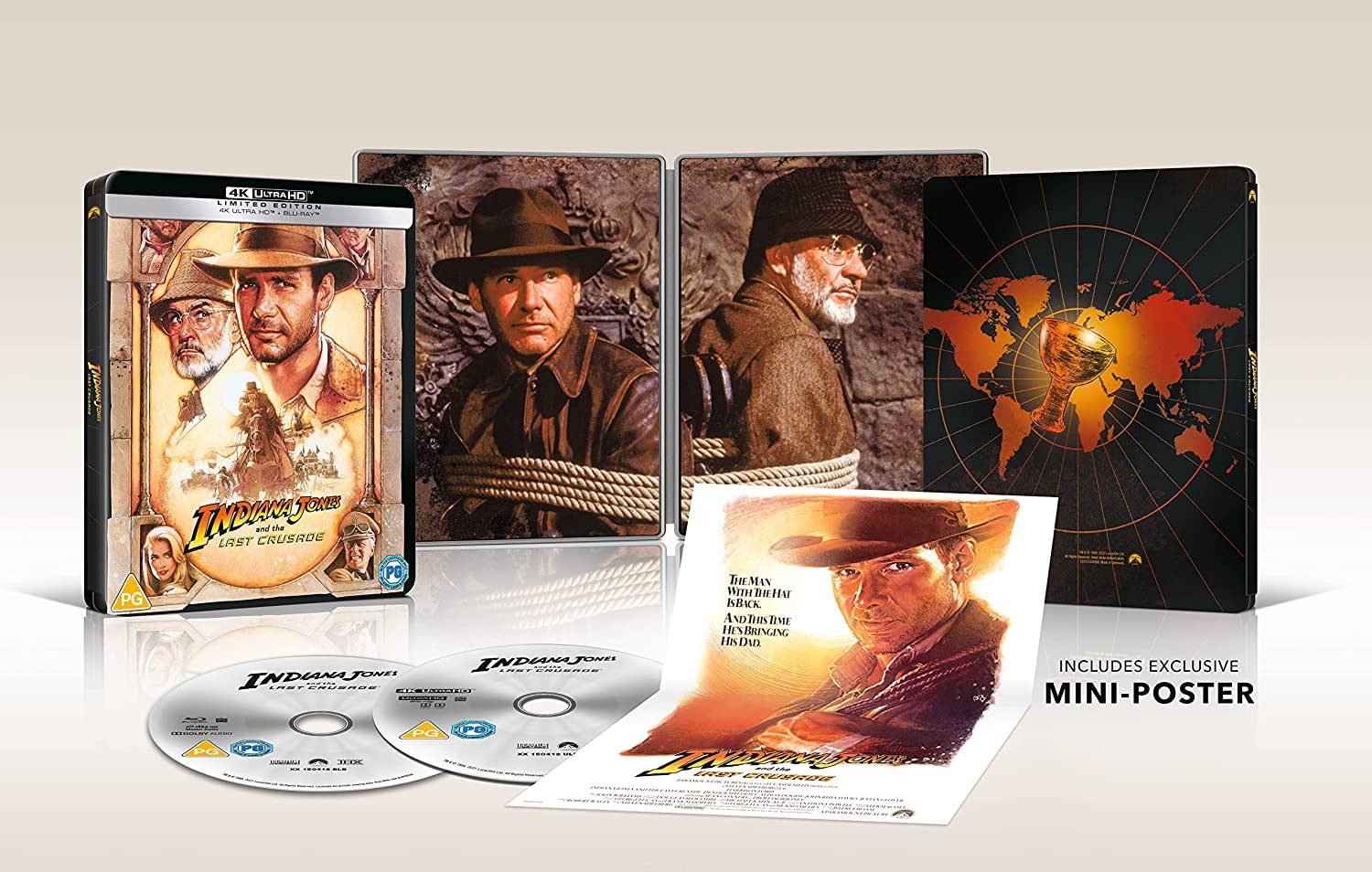 Amazon.com: Indiana Jones and the Last Crusade Limited Edition ...