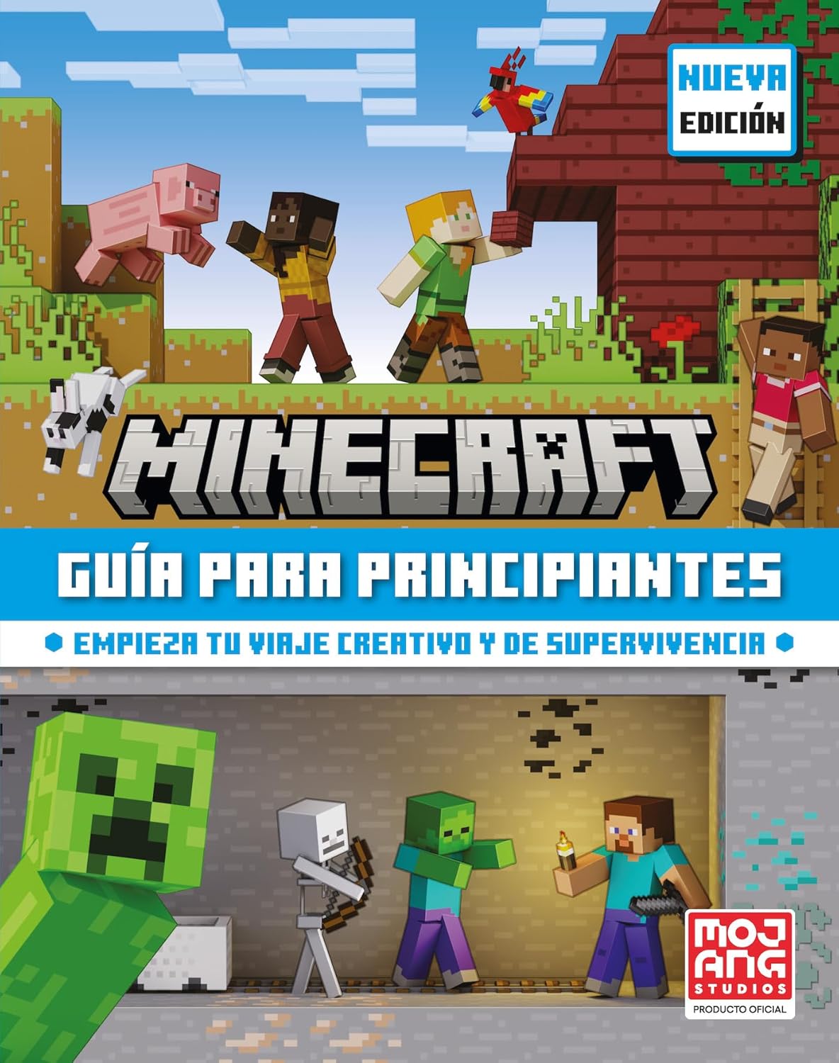 Amazon.com: Minecraft Oficial: Guía para principiantes: 9788410021808 ...