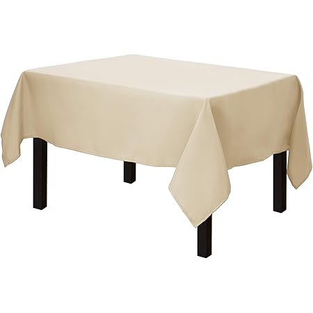 Amazon.com: Basketweave 52X 52 Inch Birch Color Classic Polyester ...