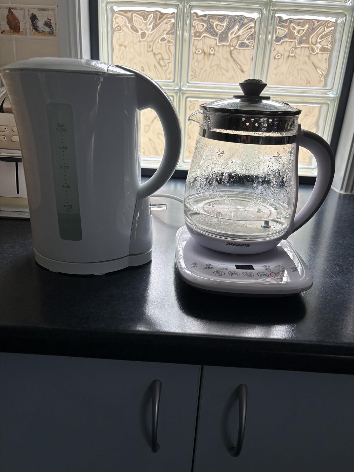 Joyoung Eletric Glass Kettle Water Boiler Multiple Cooking Boiling ...