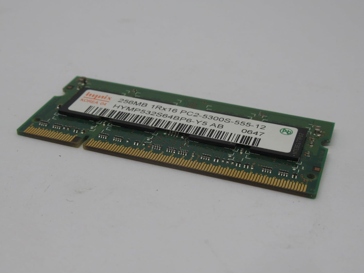 Amazon.com: Hynix 256MB DDR2 Laptop Memory HYMP532S64BP6-Y5 AB PC2 ...