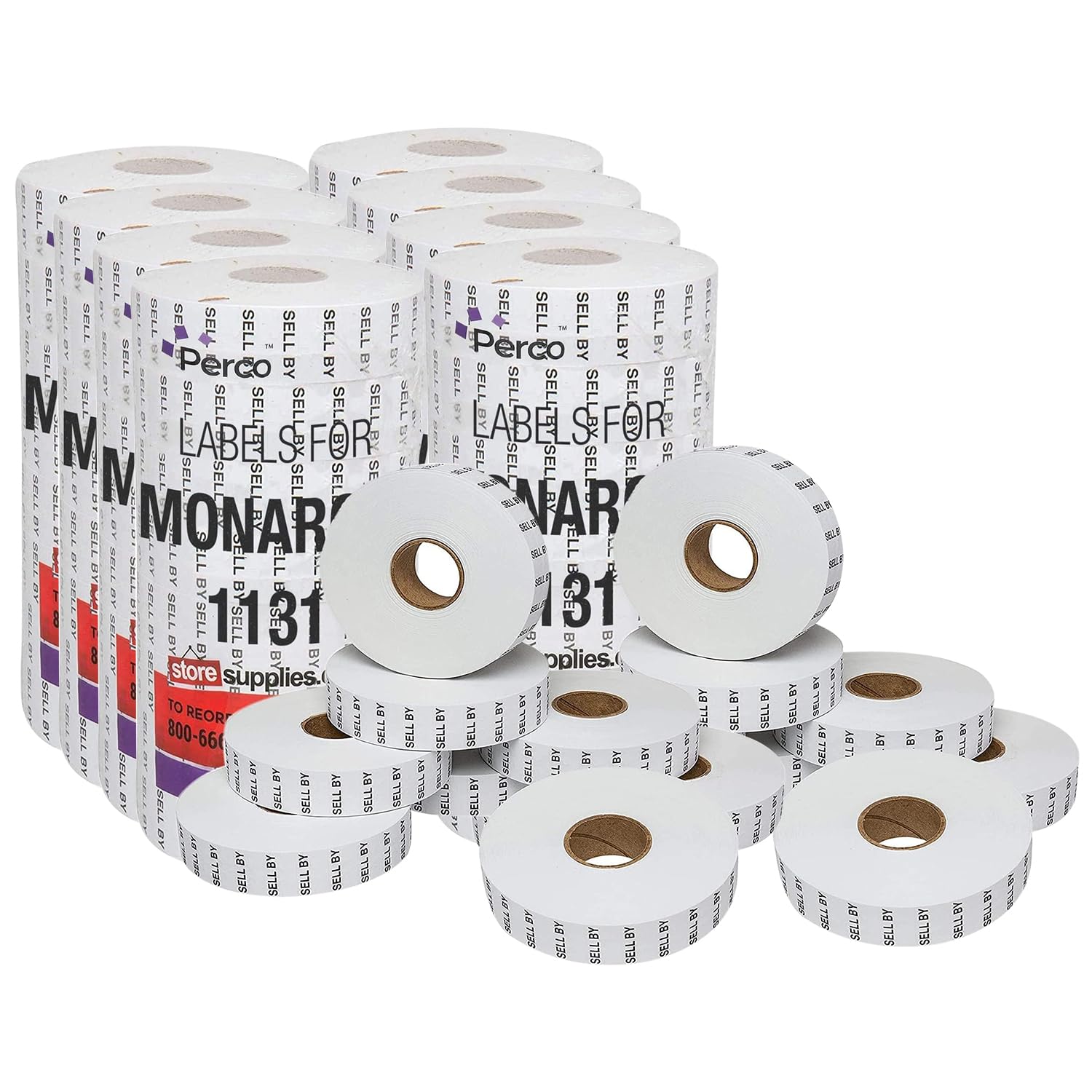 Amazon.com : Perco Sell by Labels for Monarch 1131 Pricing Gun - 8 ...