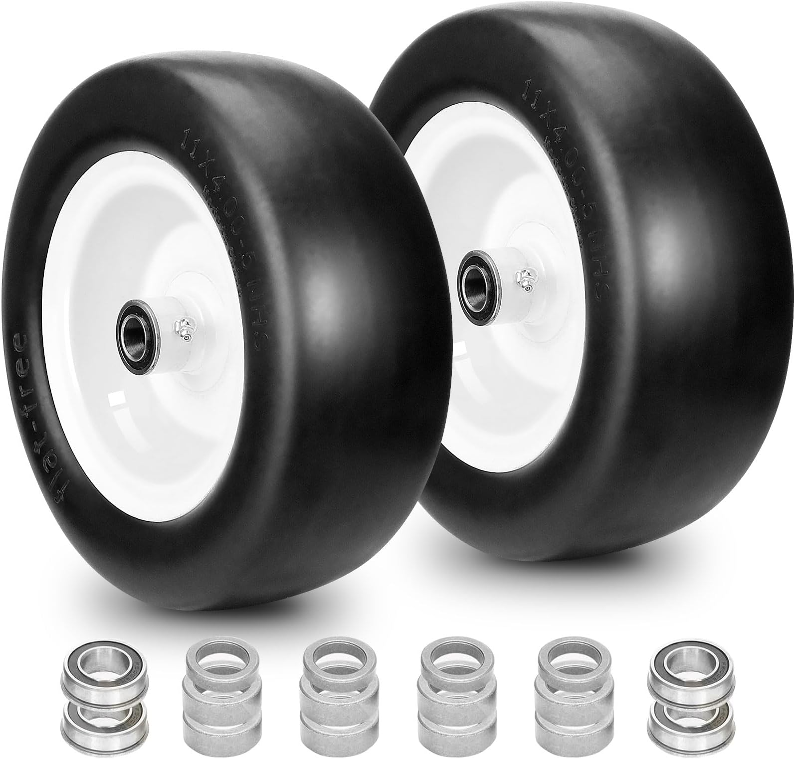 Amazon.com : Arnold 11" x 4" Universal Replacement Flat-Free Tire for ...