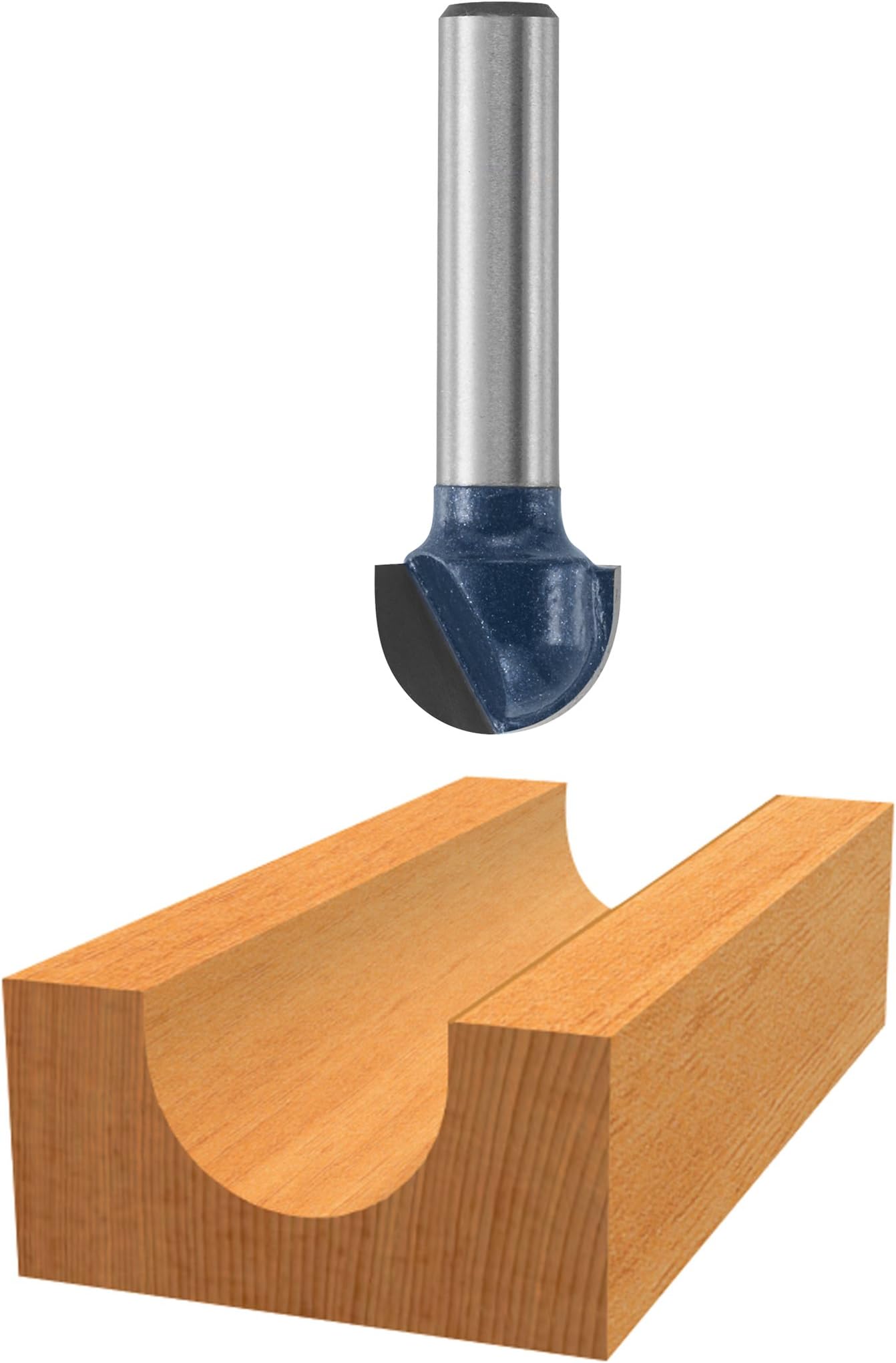 BOSCH 85448MC 3/8 In. x 3/4 In. Carbide-Tipped Core Box Router Bit ...