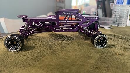 Amazon.com: DashRC SCX24 Warthog LCG Chassis Frame Kit, Aluminum Body ...