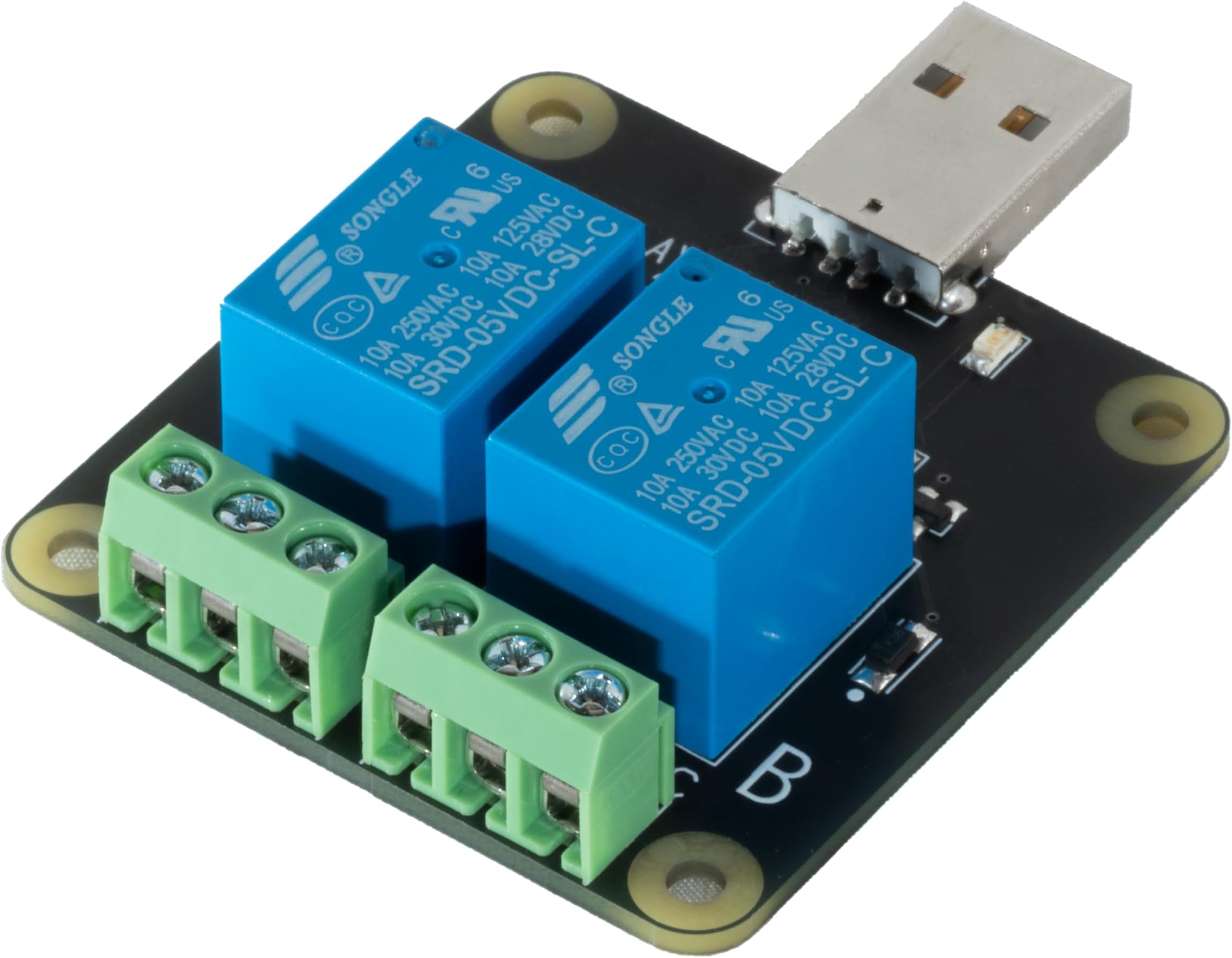 Amazon.co.jp: WINGONEER LCUS - タイプ1 USBリレーモジュールUSBインテリジェントスイッチコントロール ...
