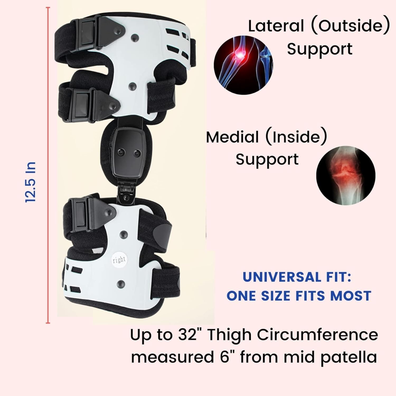 Buy Comfyorthopedic OA Unloader Knee Brace Support for Osteoarthritis ...