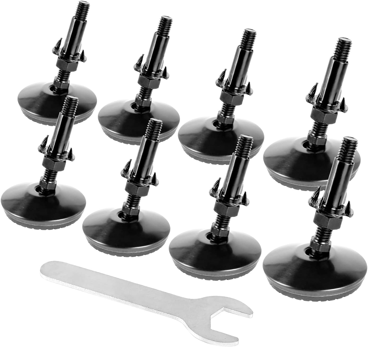 OwnMy M6 Adjustable Swivel Leveling Feet 12 PCS Heavy Duty Furniture ...