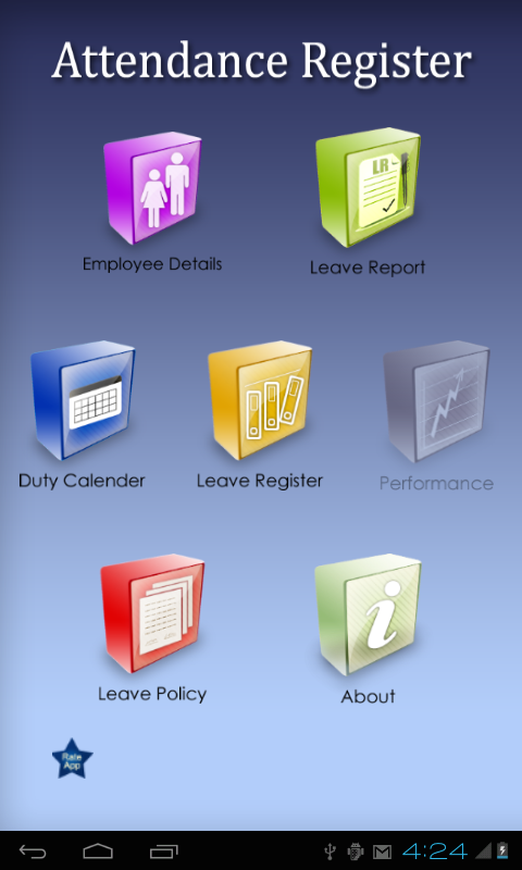 Attendance Register® - App on Amazon Appstore