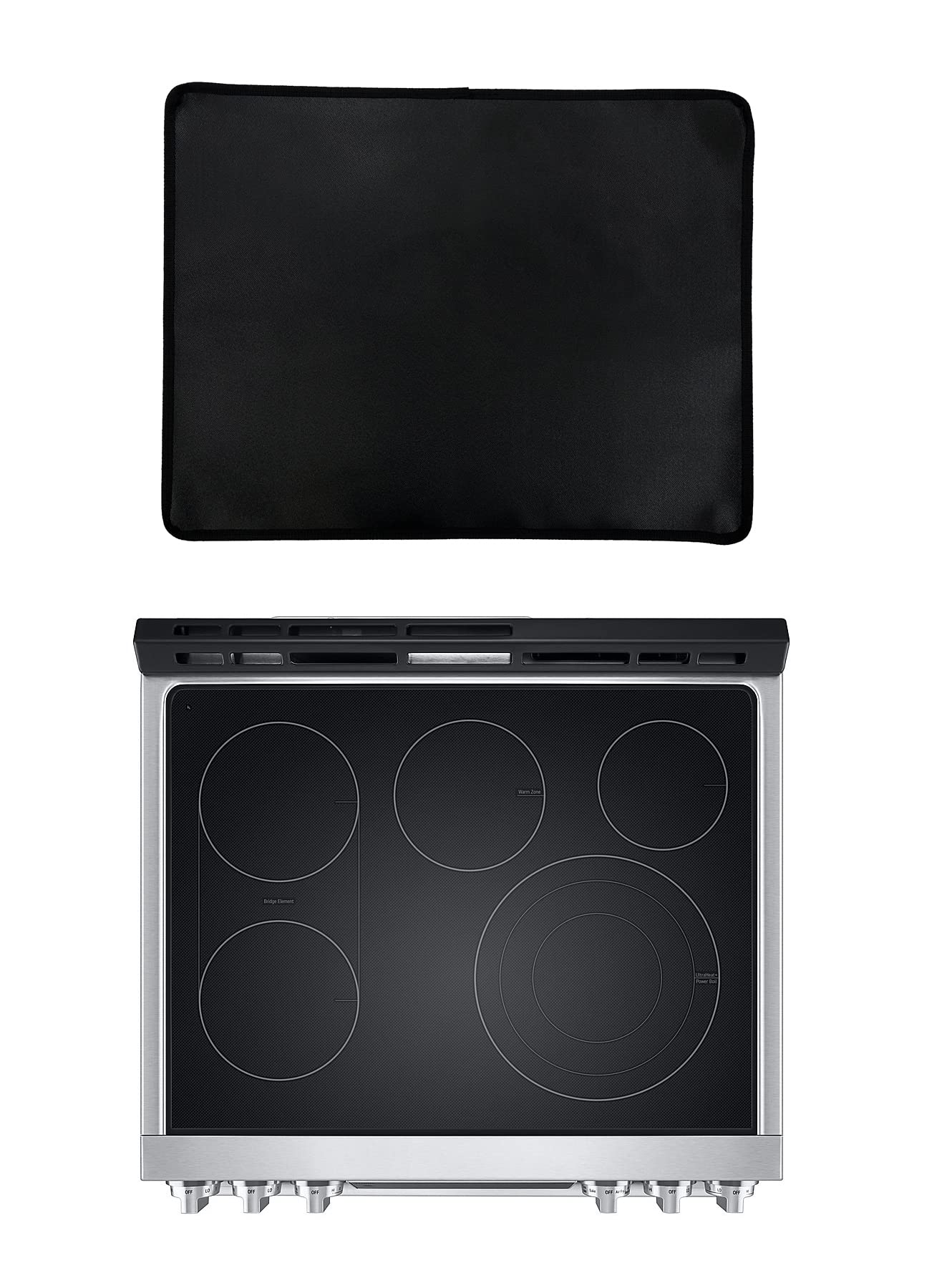 Amazon.com: FireFly Home Custom Electric Stove Cover Compatible with LG ...