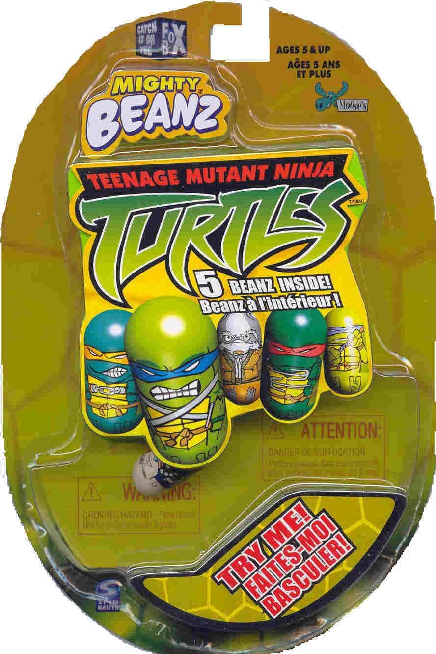 Mighty Beanz Teenage Mutant Ninja Turtles 5-Pack, Board Games - Amazon ...