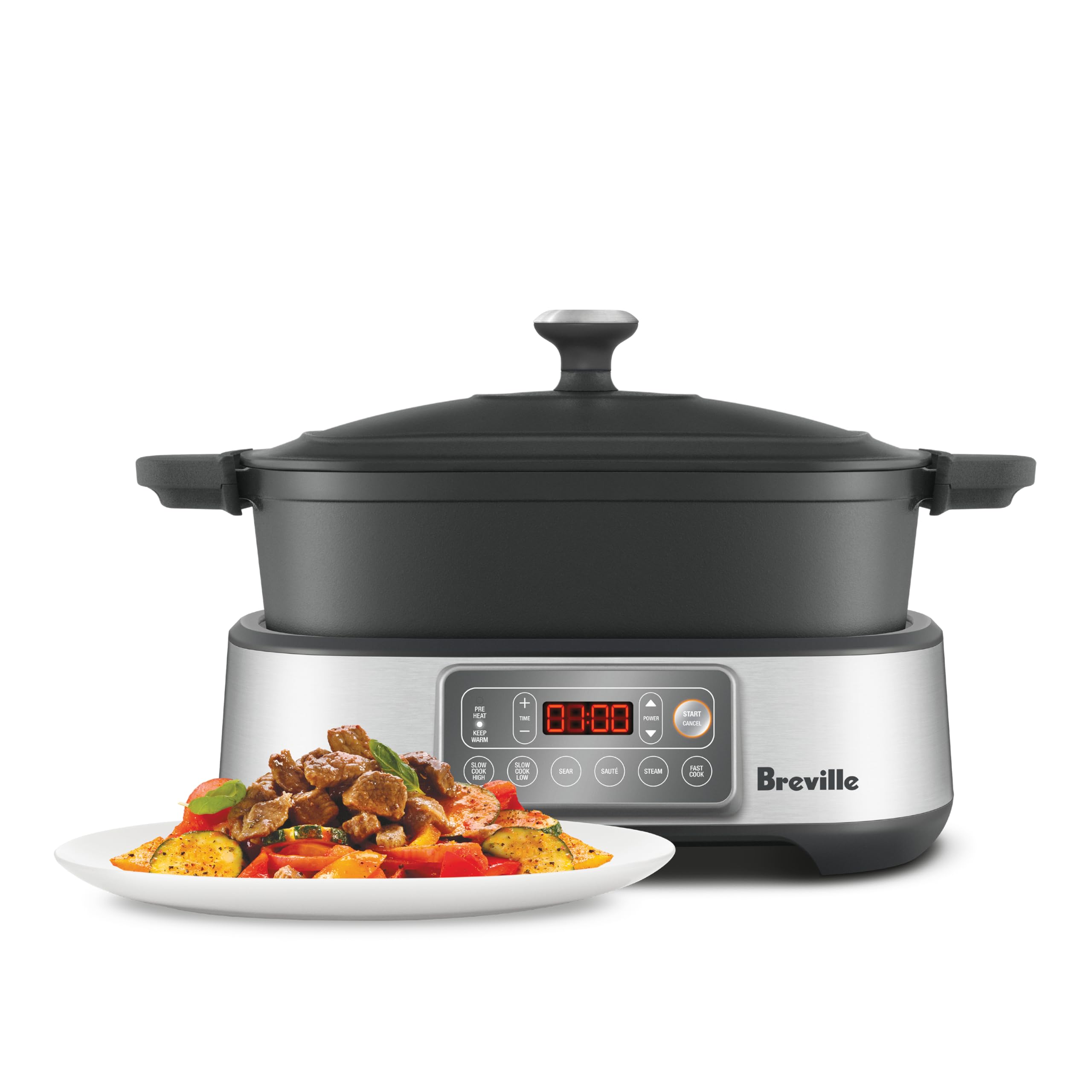 Breville the Ultimate Cook 6 in 1, Brushed Stainless Steel, LMC700BSS ...