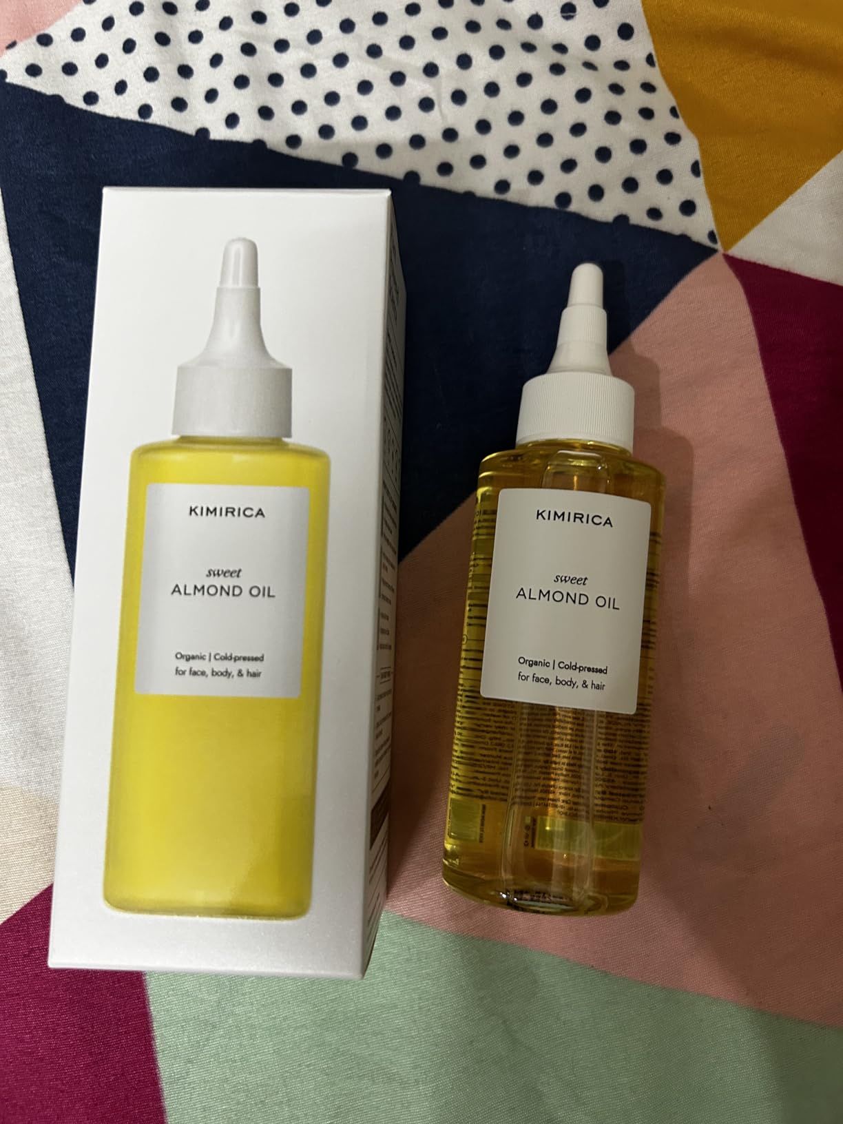 Kimirica 100% Pure Cold Pressed Sweet Almond Oil for Hair Growth and ...