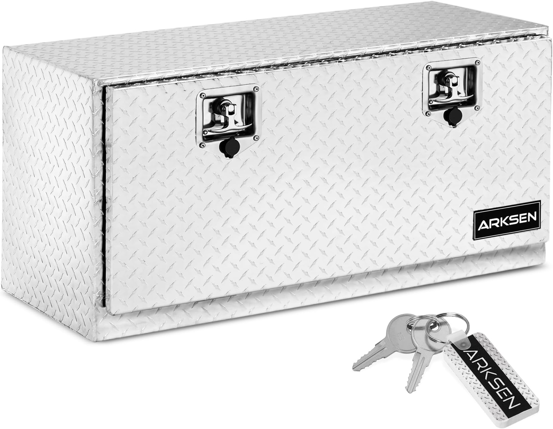 Amazon.com: Heavy Duty Aluminum Semi Truck Side Storage Saddle Step Box ...