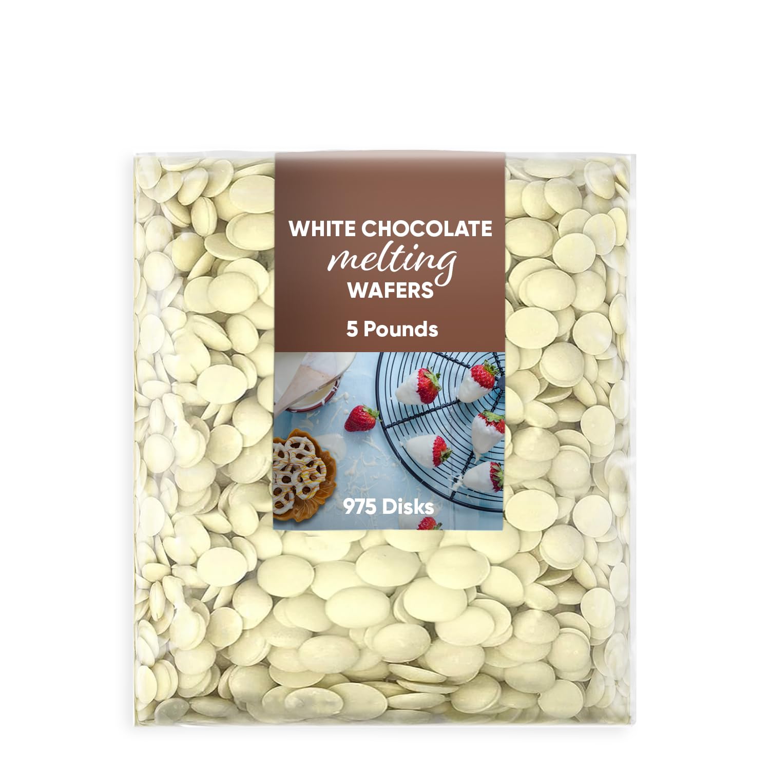 Amazon.com : Melting Chocolate Candy Melts 5 Pounds approx 975 - White ...