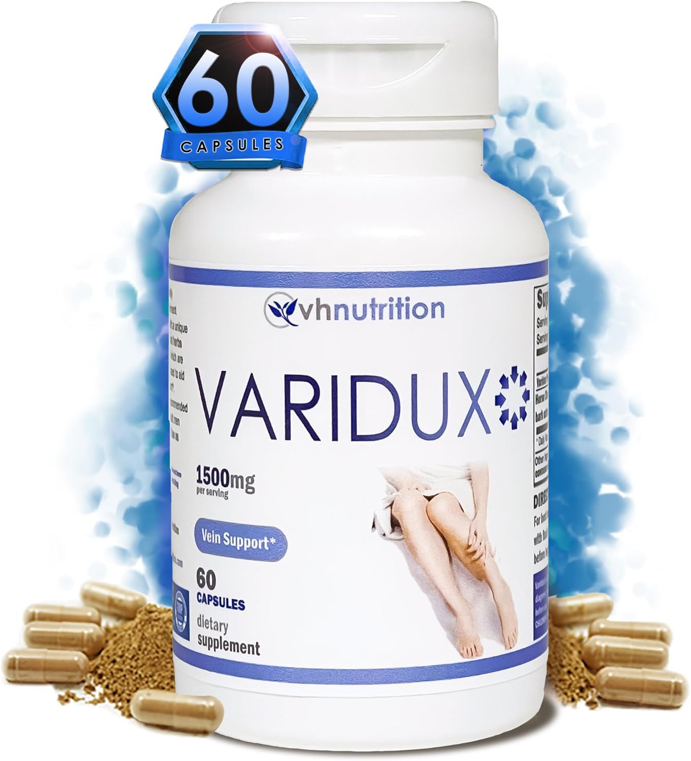 Amazon.com: VH Nutrition VARIDUX | Vein Support* Supplements | Varicose ...