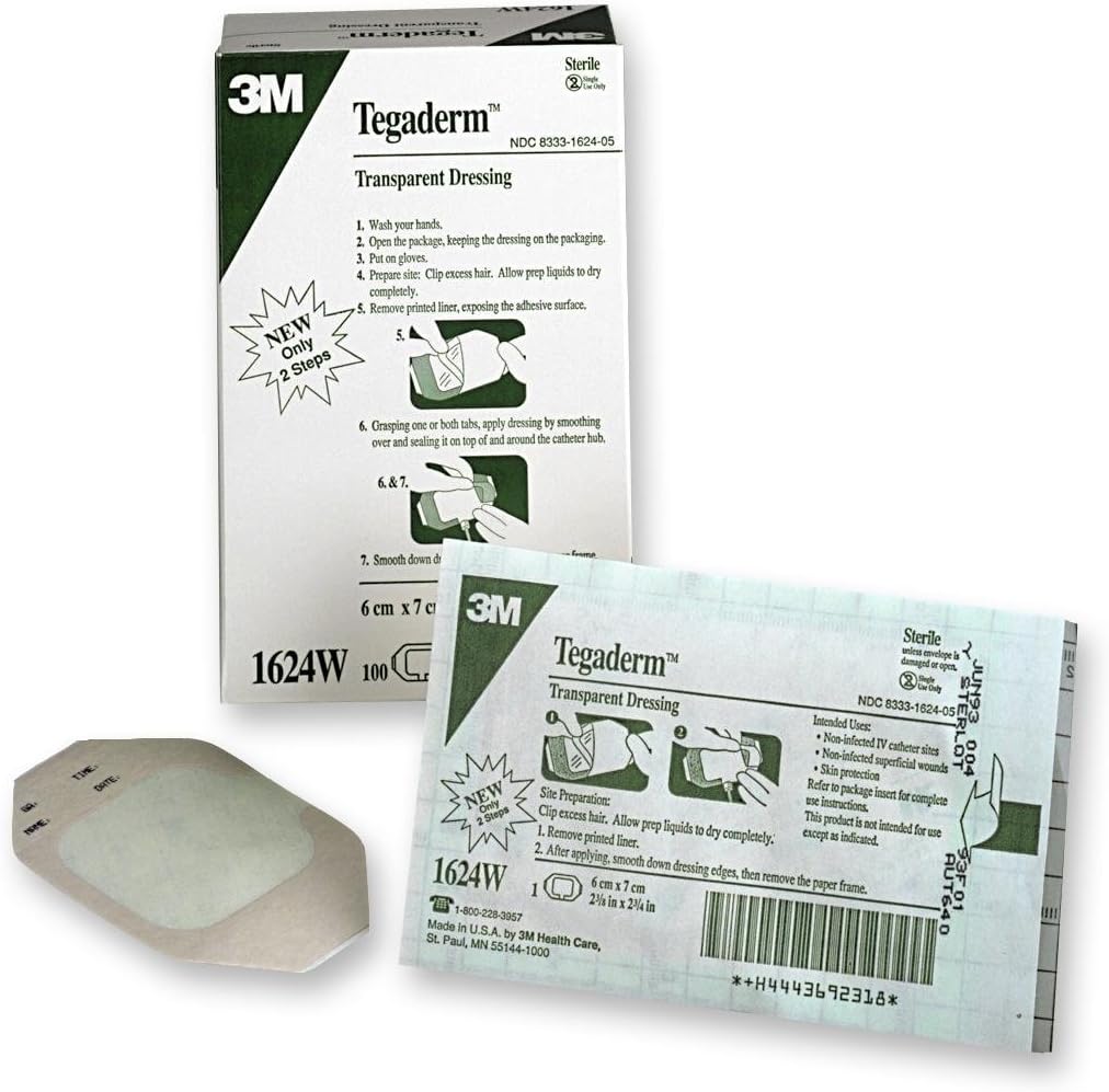 Amazon.com: Reliamed Transparent Thin Film Dressings - 2 3/8" X 2 3/4 ...