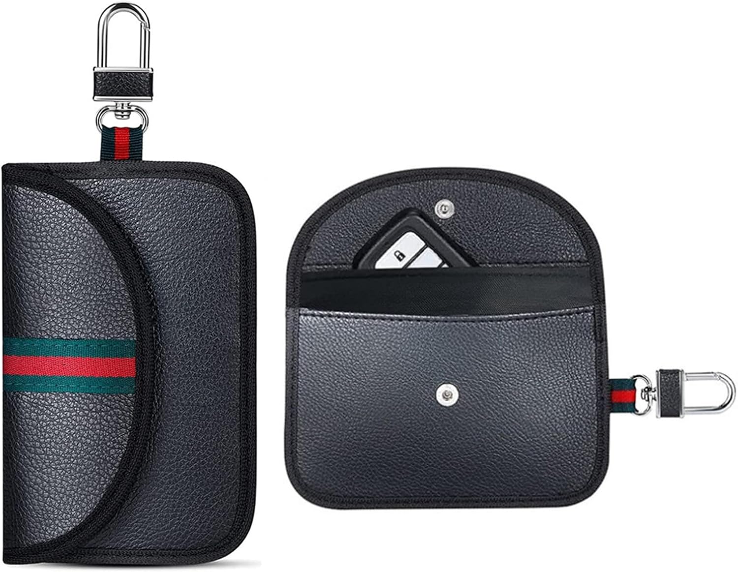 Key Signal Blocker Pouch, 2 Pack Faraday Pouch for Keys, RFID ...